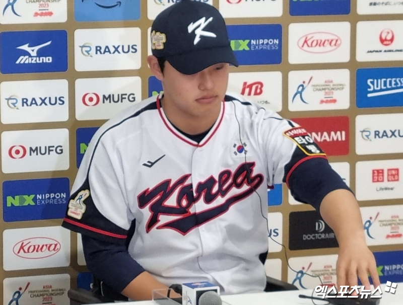 문동주 자신감 폭발! 16일 호주전 선발 확정…"왜 1차전 선발인지 증명한다" [APBC] (엑스포츠뉴스) - 나무뉴스