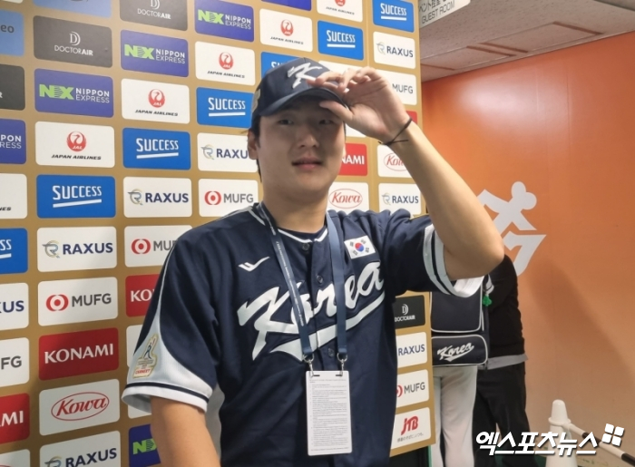 일본전 5이닝 1실점 쾌투…곽빈 "3회 마치고 '된다' 느낌 왔다, 후회는 없다" [APBC 인터뷰] (엑스포츠뉴스) - 나무뉴스