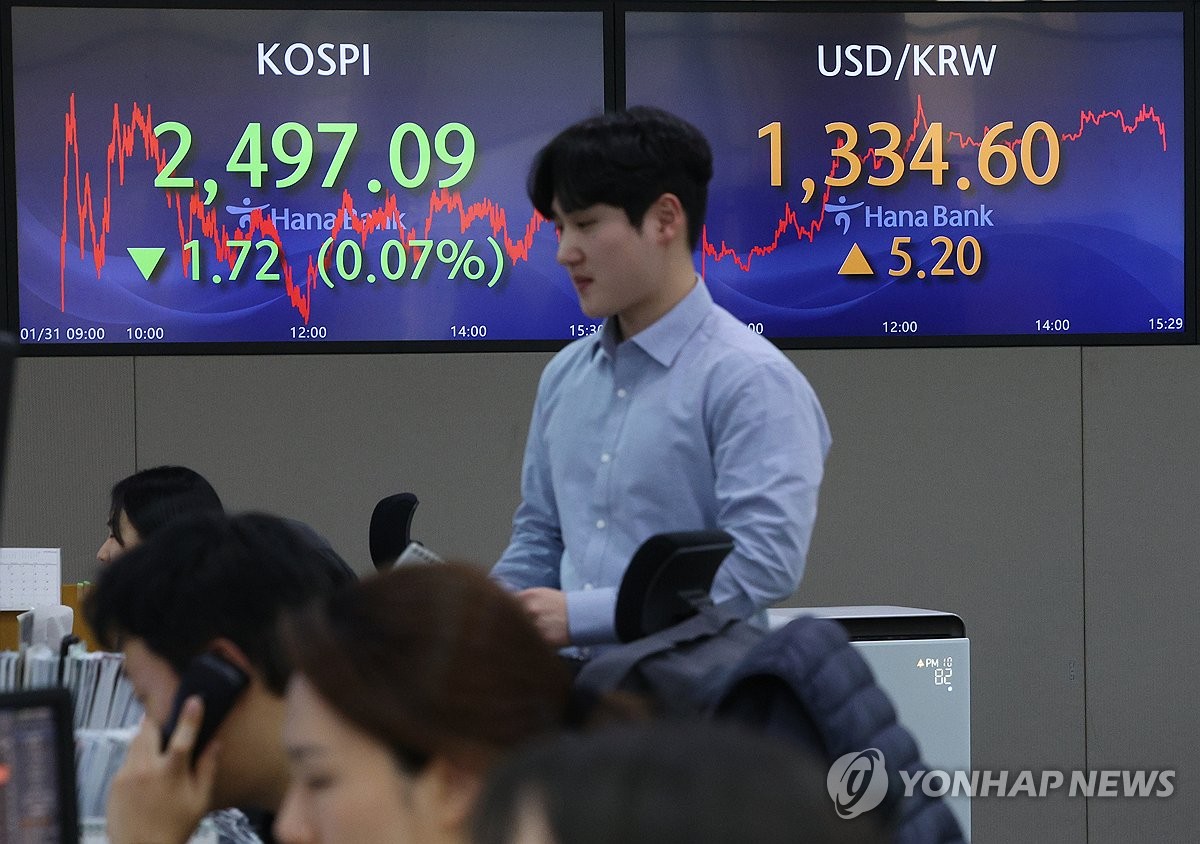코스피, 美 FOMC 관망속 약보합 마감…코스닥 800선 내줘(종합) (연합뉴스) - 나무뉴스