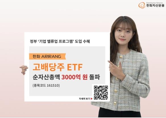 'ARIRANG 고배당주' ETF 순자산, 밸류업 효과로 한달새 30% 급증 - 나무뉴스