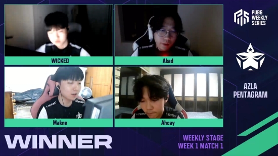 '상큼한 출발'…아즈라 펜타그램, 1주 1일 차 1매치 치킨 획득 (PWS 1) - 나무뉴스