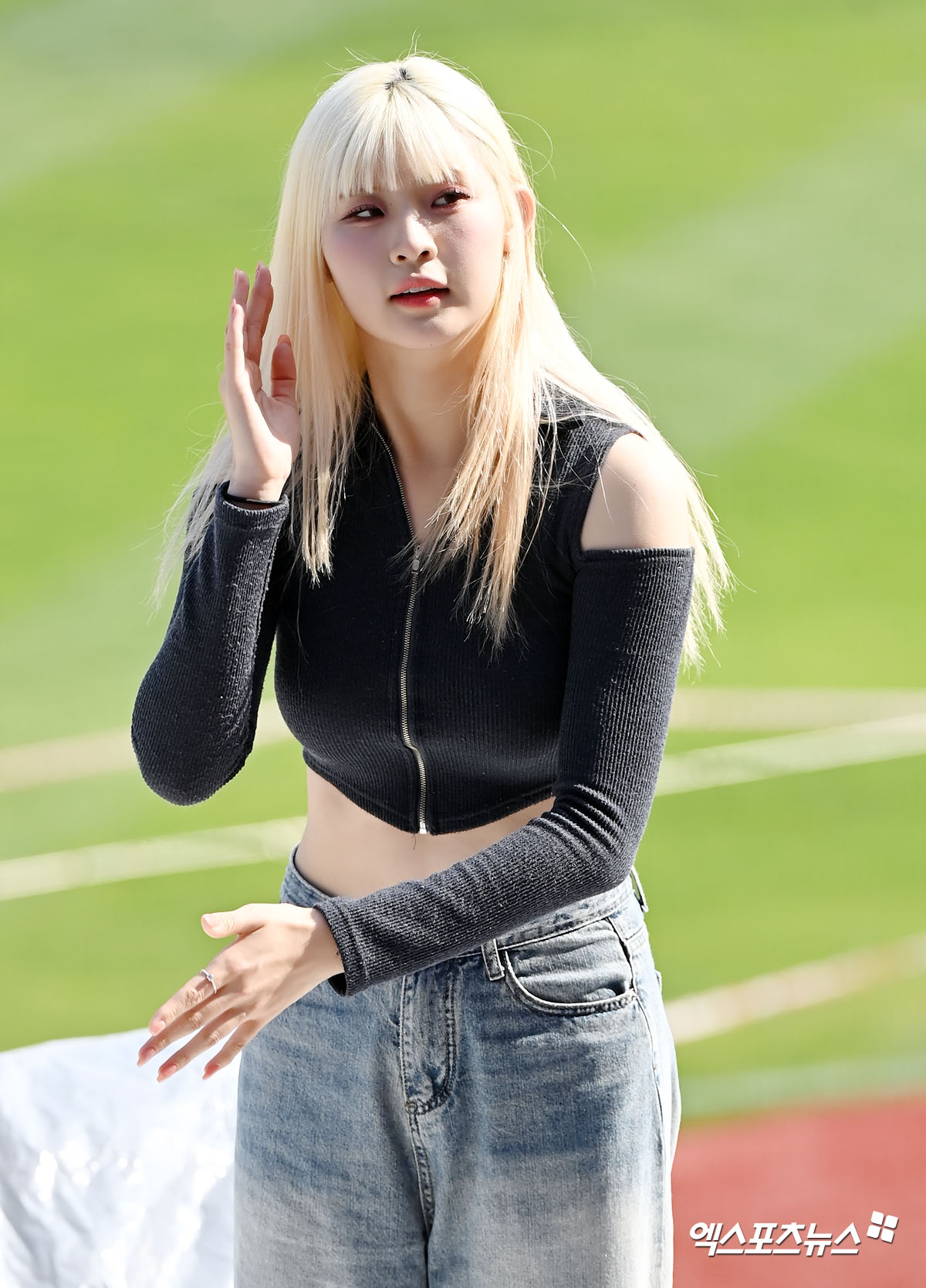 안혜지 치어리더 '화려한 금발'[엑's HD포토] - 나무뉴스