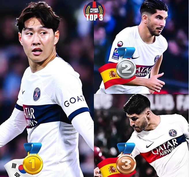 '태극기 펄럭' 이강인 해냈다, 최종라운드 1골 1도움→PSG 팬 투표서 MVP 선정 - 나무뉴스