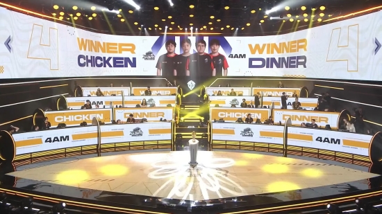 '치킨 먹는 시간 4AM'…포 앵그리 맨, 그룹 스테이지 2일 차 5매치 승리 (PGS 4) - 나무뉴스