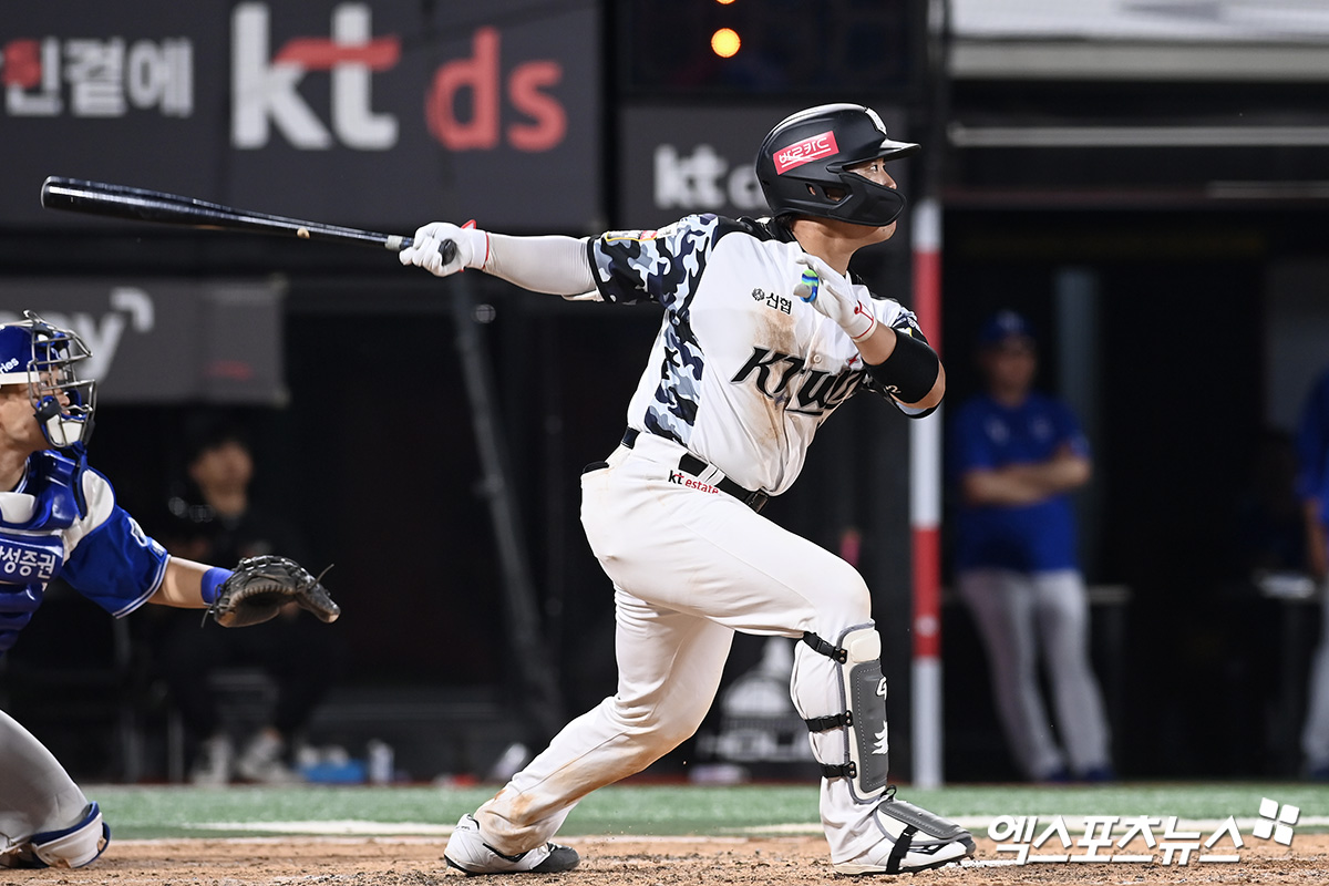 강백호 결승포+박영현 시즌 10SV…KT, DH2 승리는 지켰다! 삼성 2-1 제압 [수원:스코어] - 나무뉴스