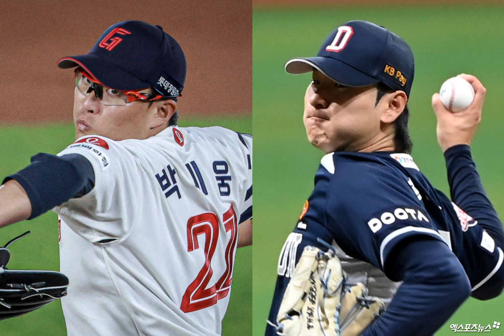 KBO 역사 첫 '피치컴 착용' 선발 격돌 열릴까…롯데 박세웅·두산 곽빈 모두 호의적 [울산 현장] (엑스포츠뉴스) - 나무뉴스