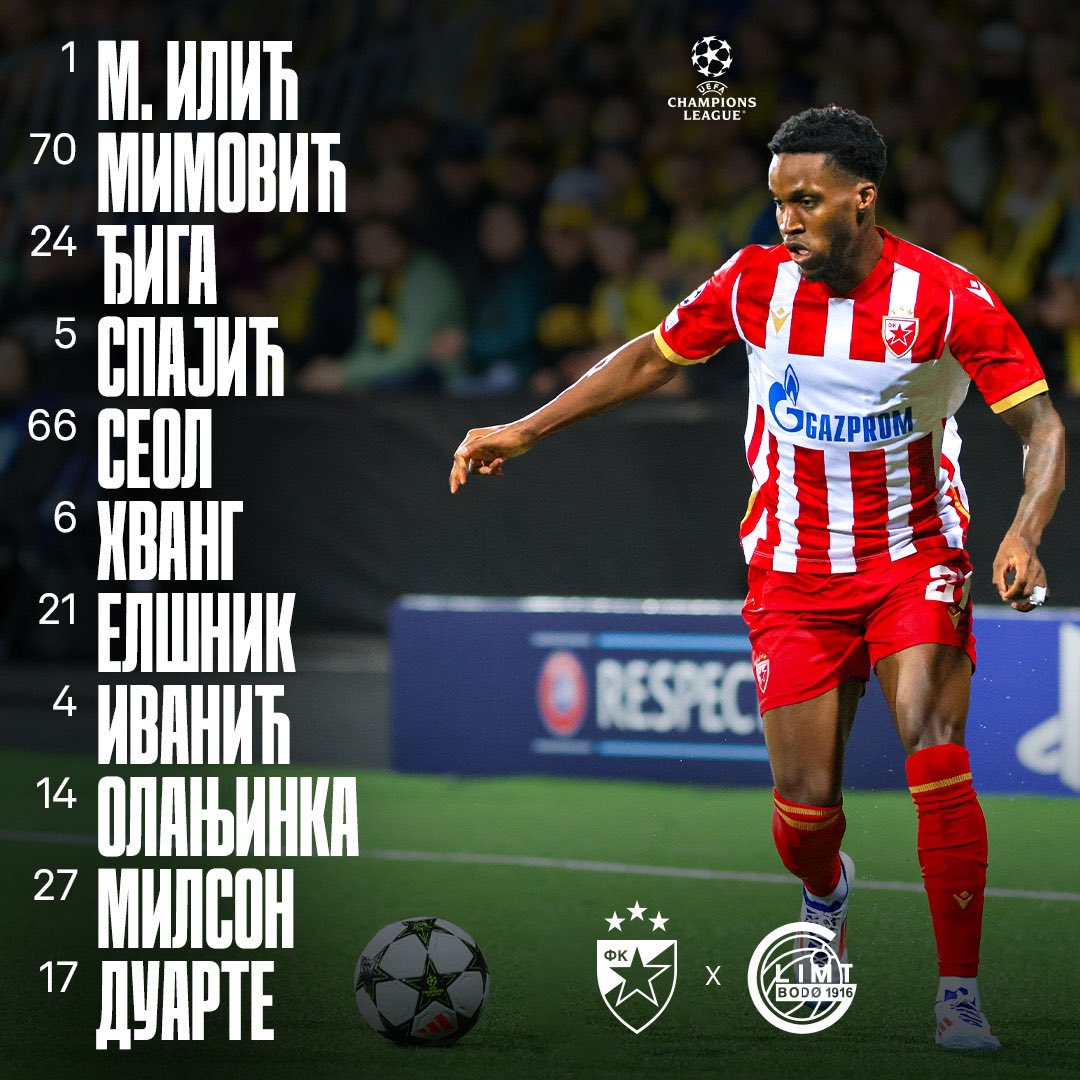 황인범+설영우 챔스 본선 진출!…즈베즈다, 보되글림트 합계 3-2 제압→포트3 배정 [UCL PO 리뷰] - 나무뉴스