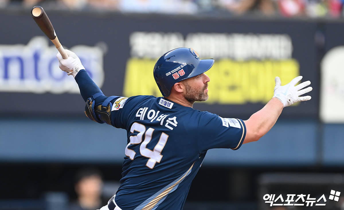 NPB 19홈런→KBO 41홈런...일본도 놀란 데이비슨 활약 "타고투저여도 대단해" - 나무뉴스