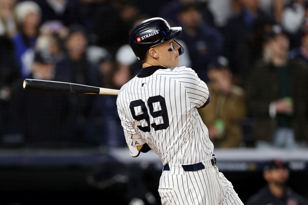 '쐐기 투런포' 저지 드디어 살아났다!…양키스, ALCS 2차전 클리블랜드 6-3 제압 (엑스포츠뉴스) - 나무뉴스