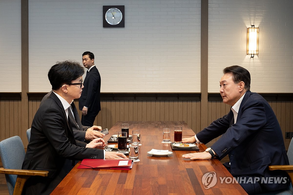 韓, 尹대통령 만나 '김여사 의혹해소·활동 중단·인적쇄신' 건의 (연합뉴스) - 나무뉴스