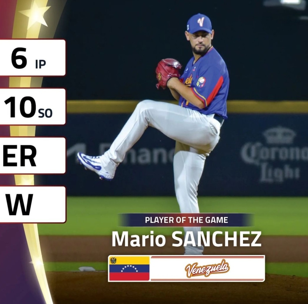 KIA서 쫓겨났던 산체스, 베네수엘라 영웅 됐다…미국전 10K 쾌투 '깜짝승 보탬' [프리미어12] (엑스포츠뉴스) - 나무뉴스