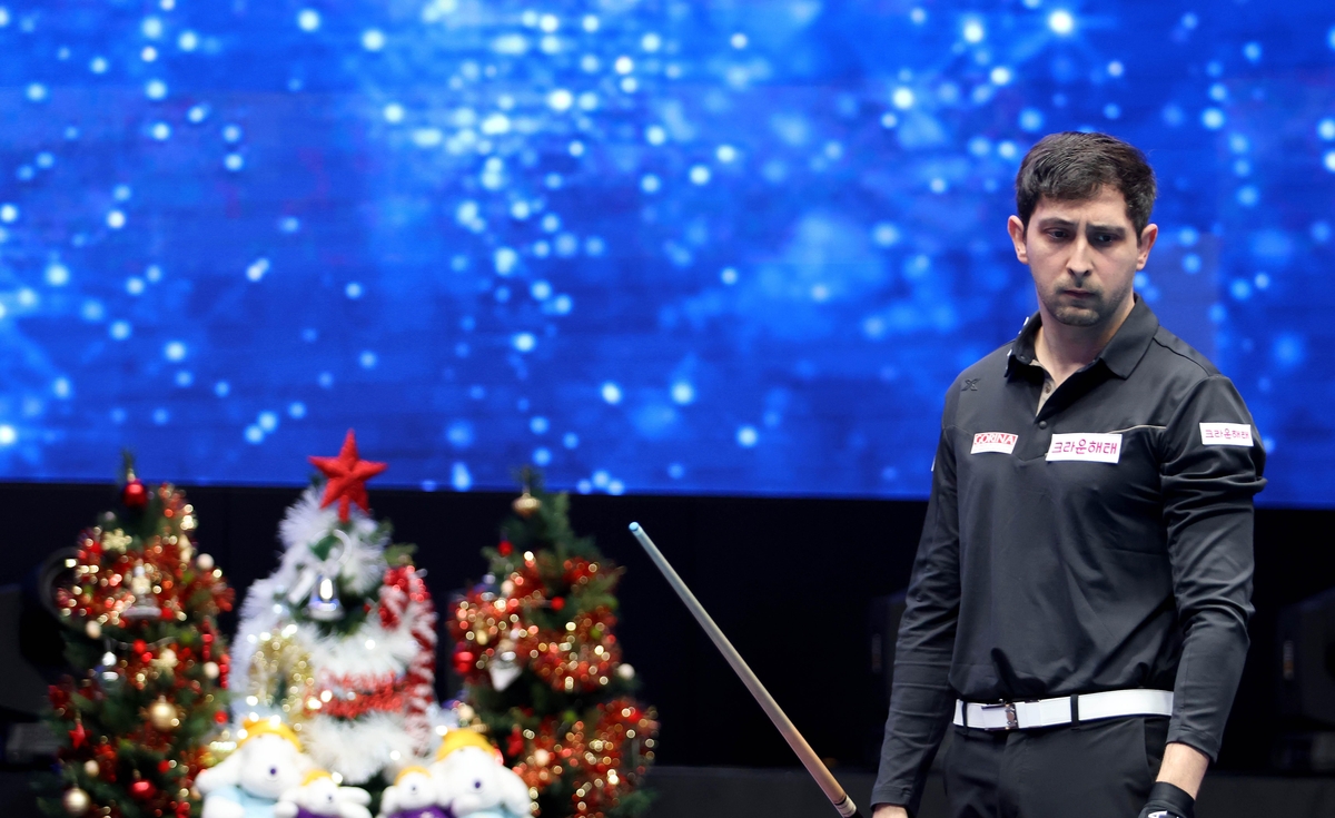 '시즌 3승 정조준' 마르티네스, 프로당구 투어 16강 진출 (연합뉴스) - 나무뉴스