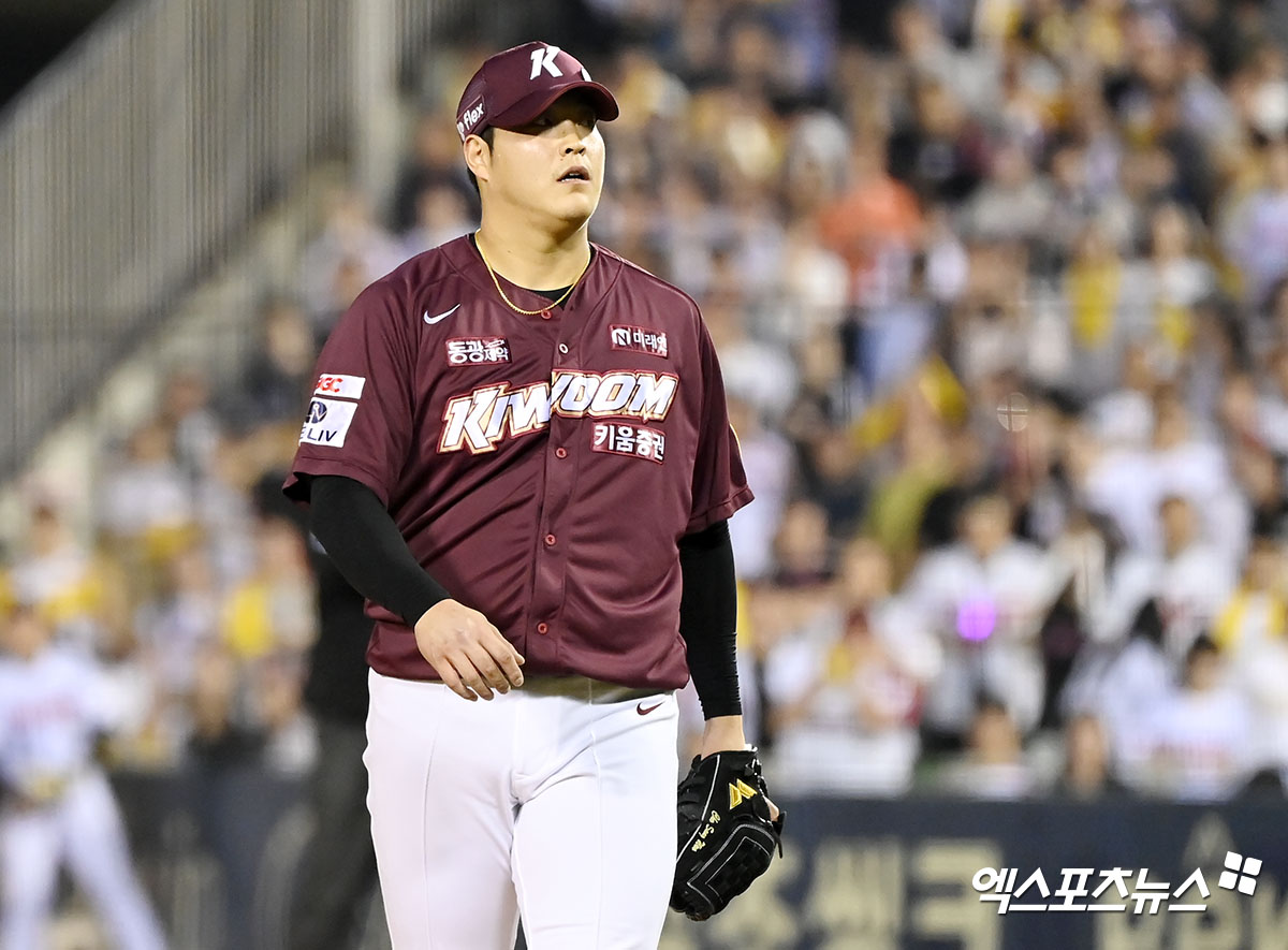 KIA 조상우 영입 '초대박 빅딜 터졌다!'…1R·4R 지명권+현금 10억 키움에 내줬다→"불펜 보강 필요" [공식발표] (엑스포츠뉴스) - 나무뉴스