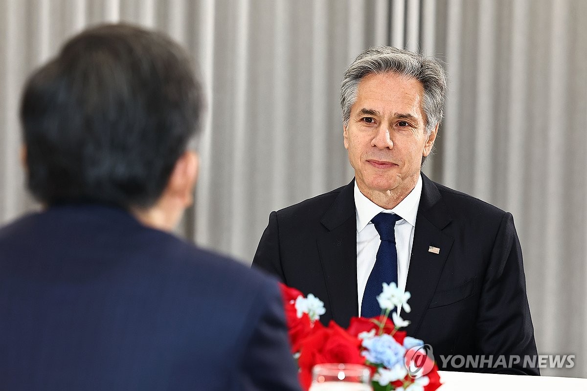 [속보] 블링컨 "민주주의 선도국 한국, 헌법 입각해 나아갈 것 믿어" (연합뉴스) - 나무뉴스