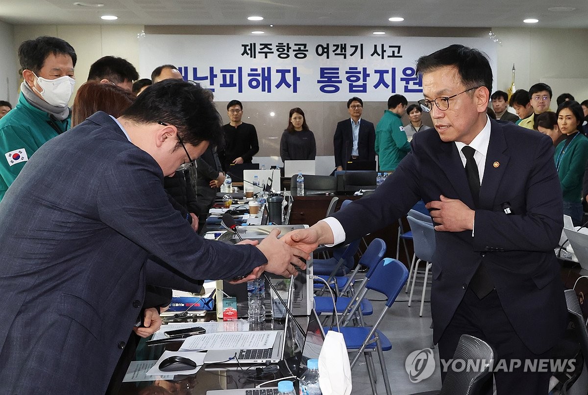 정부, 이달중 '12·29 여객기 사고 피해자 지원단' 신설 (연합뉴스) - 나무뉴스