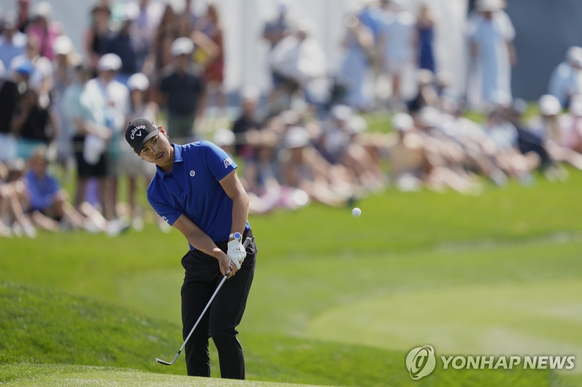 호주교포 이민우, PGA 플레이어스 2R 공동 1위…첫 우승 도전 - 나무뉴스
