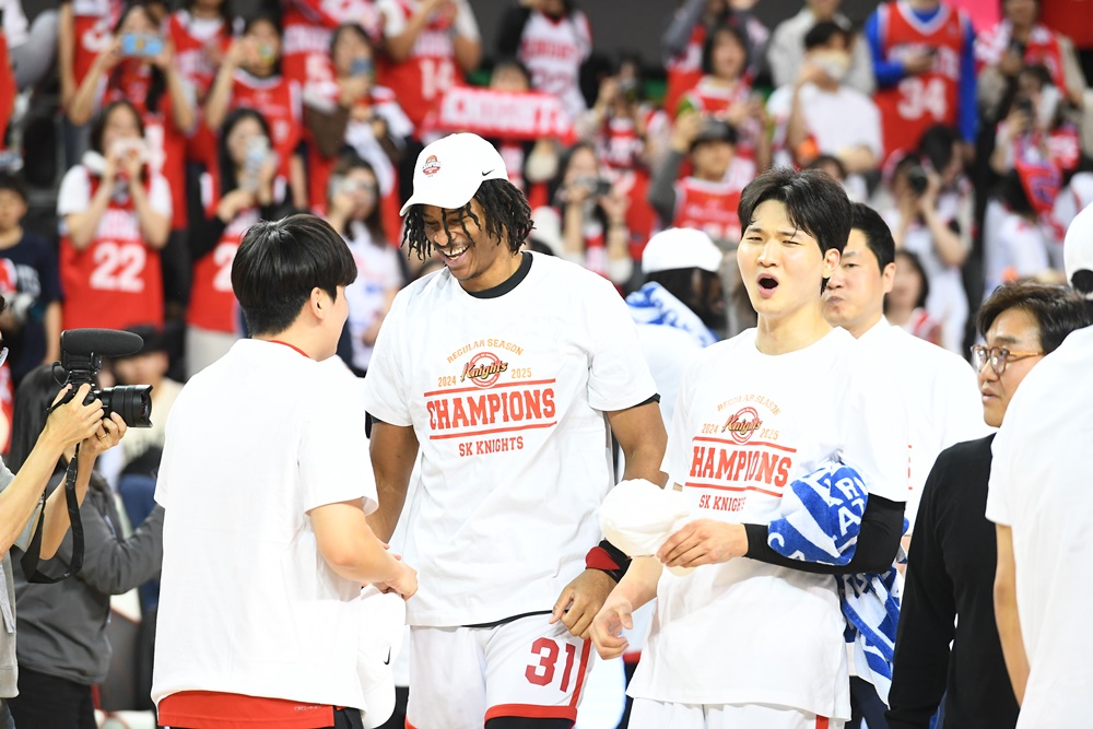 KBL 역사에 이보다 더 빠른 '정규시즌 우승 확정' 없었다…'46G 만에' 팡파르 울린 SK - 나무뉴스