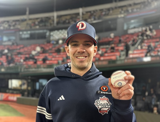 '1회 3실점→QS' 오늘은 V 로그, KBO 데뷔 첫 승→'3연승' 두산 공동 5위 "마음같이 안 풀렸지만…야수들 덕분" [사직 현장] (엑스포츠뉴스) - 나무뉴스