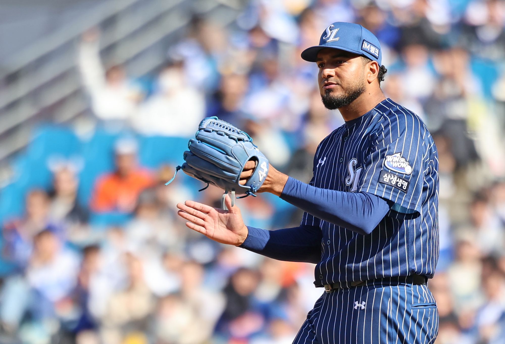 "KBO에 퍼펙트 없었다고? 그건 몰랐네"…'7이닝 완벽투' 레예스의 아쉬운 미소, 그래도 위대했던 도전 [대구 인터뷰] (엑스포츠뉴스) - 나무뉴스