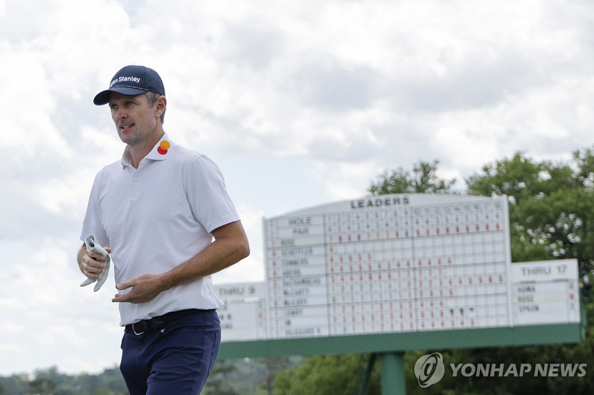 로즈, 마스터스 2R도 선두…임성재·안병훈·김주형 컷 통과 (연합뉴스) - 나무뉴스