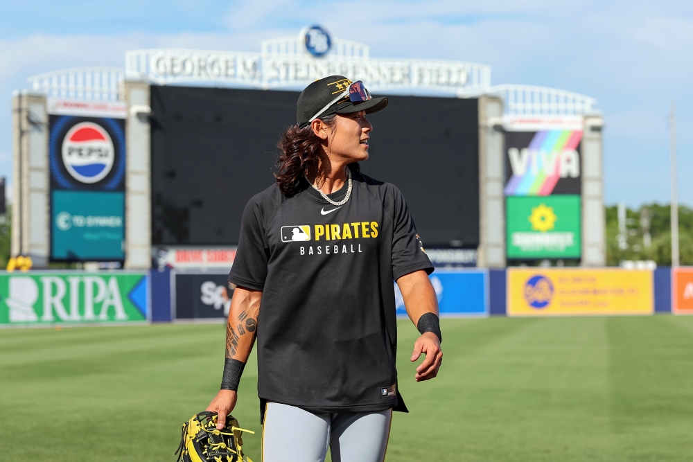 '무력시위' 배지환, 154km 강속구도 문제 없다!...5일 만에 또 3안타 활약→트리플A 타율 0.255 (엑스포츠뉴스) - 나무뉴스