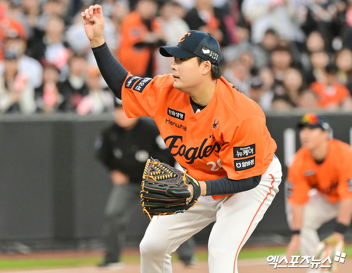 "일복 터진 것 같아요" 그만큼 신뢰 두텁다…'13G ERA 0.00' 한승혁, 한화 허리 든든하네 (엑스포츠뉴스) - 나무뉴스