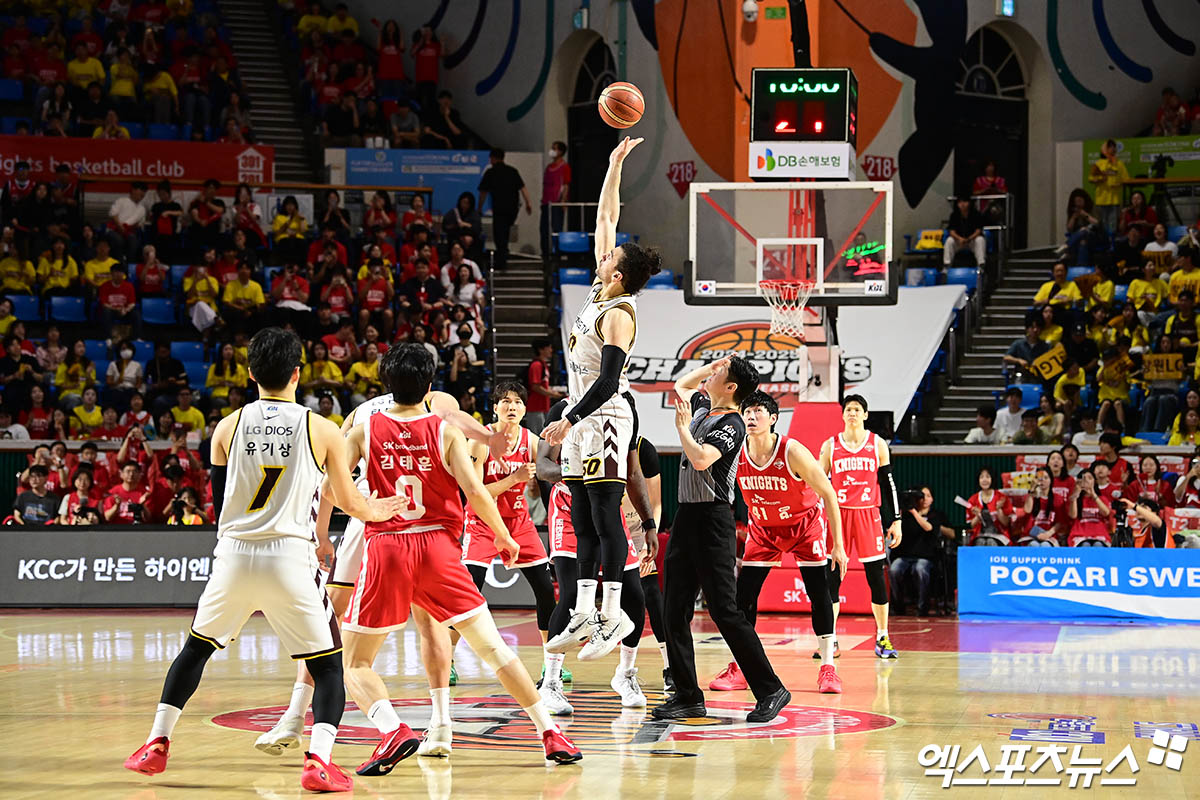 SK-LG 'KBL 챔프전 7차전 승부'[포토] - 나무뉴스