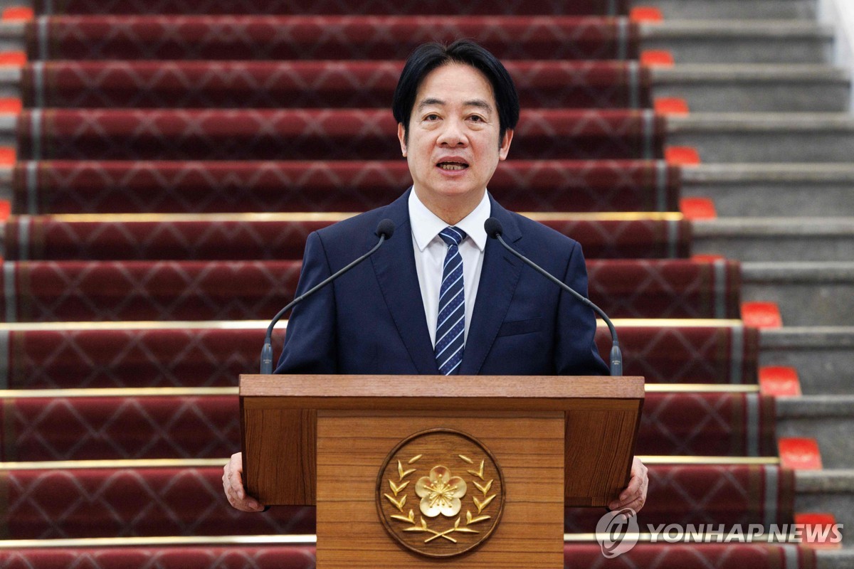 취임 1년 대만 라이칭더 "中과 대화 의향…국방력 강화도 계속" (연합뉴스) - 나무뉴스