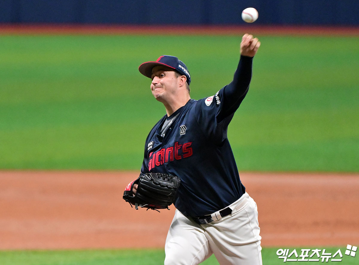 9점 차 대패→6위와 0.5G 차, 승리 간절 '거인군단'...'3G ERA 9.88' 데이비슨의 어깨가 무겁다 [수원 현장] (엑스포츠뉴스) - 나무뉴스