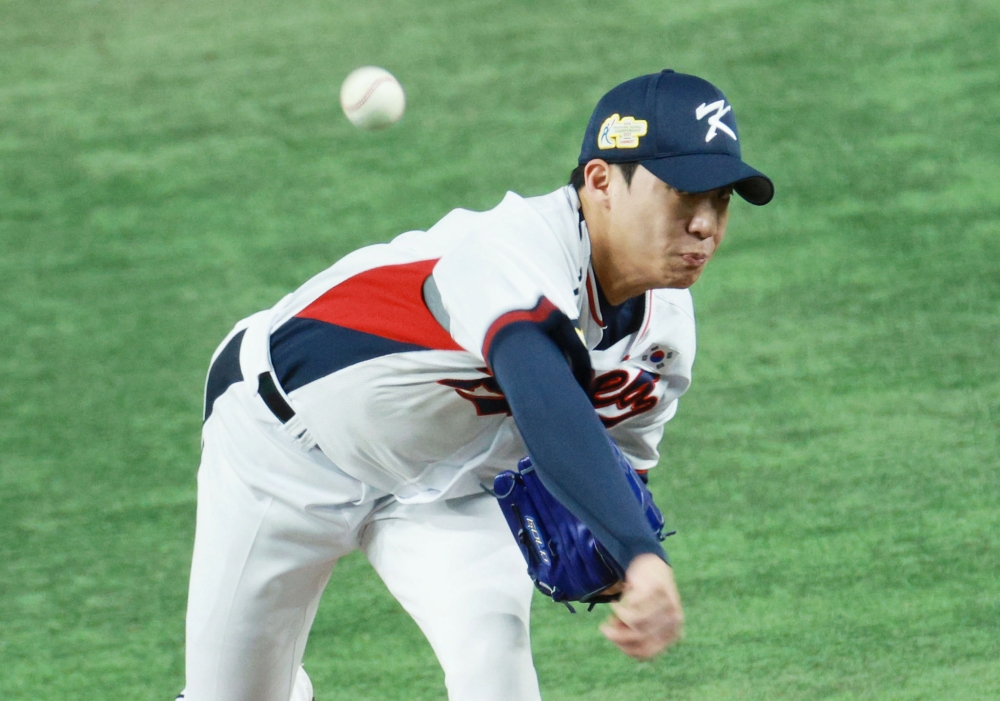 원태인 무실점투+2회 빅이닝→기선제압…대만전 5-0 앞서며 3회 종료 [APBC] (엑스포츠뉴스) - 나무뉴스