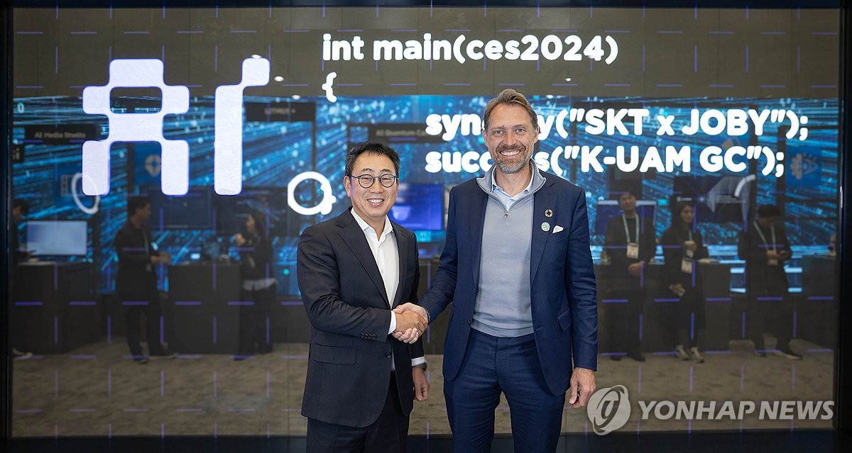 [CES 2024] SKT 유영상, UAM 파트너 조비 CEO와 협력 논의 (연합뉴스) - 나무뉴스