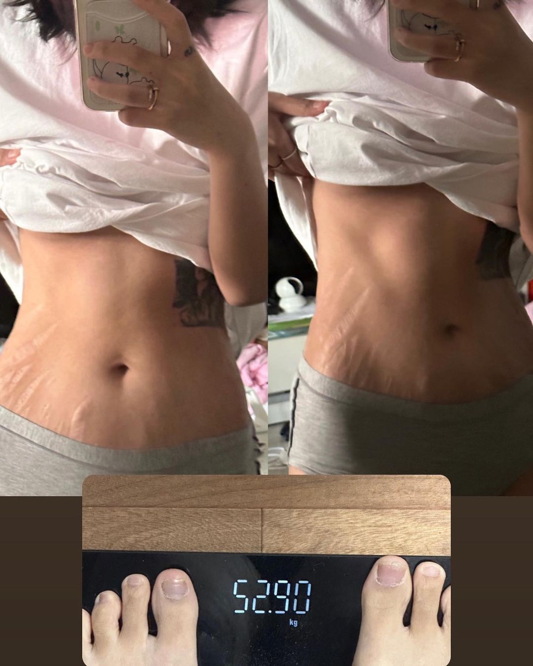 '44kg 감량' 최준희, 배에 생긴 영광의 튼살…"다이어트는 평생 숙제" - 나무뉴스