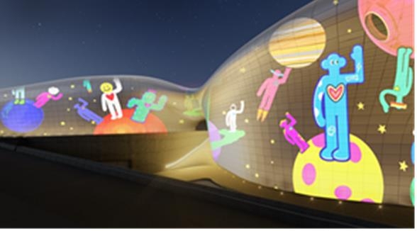 222m 외벽에 펼쳐지는 영상쇼…'서울라이트 DDP' 개막 (연합뉴스) - 나무뉴스