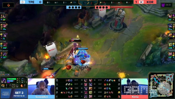 징동 듀오가 해냈다…한국ㆍ대만 LoL평가전 2대 0으로 승리 - 나무뉴스