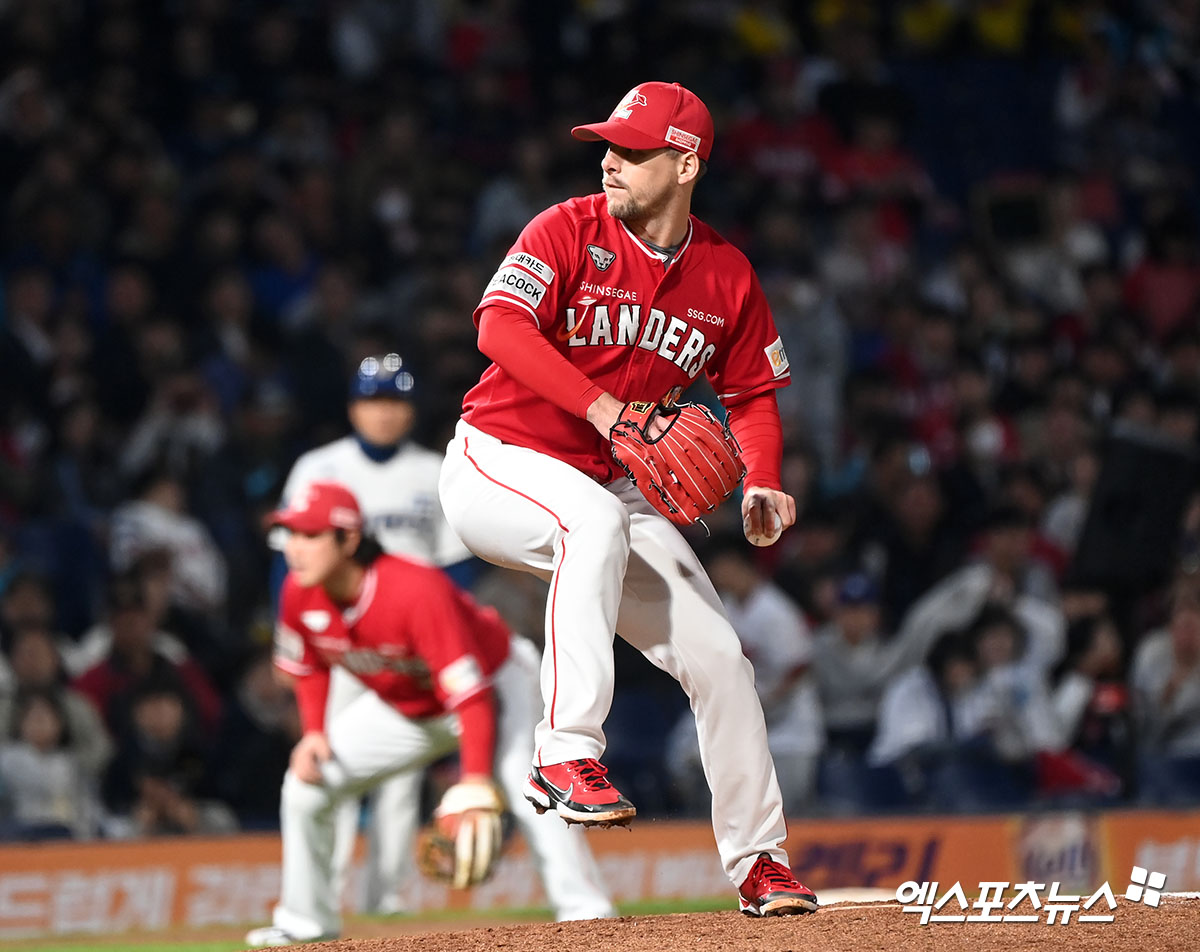 '3연패로 PS 탈락' SSG, 맥카티의 등판도 처음이자 마지막이었다 [준PO3] - 나무뉴스