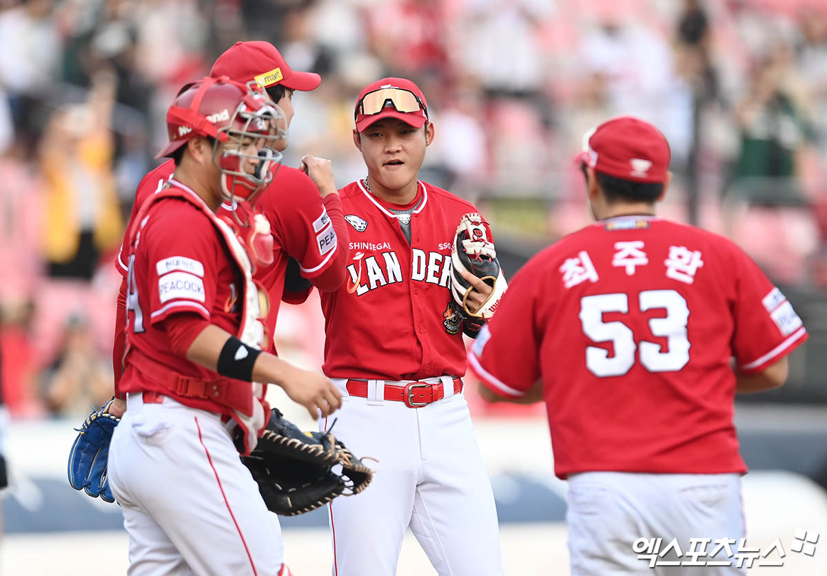 SSG '3연패 탈출'[포토] - 나무뉴스