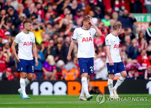 'SON, 빛바랜 1G 1AS' 토트넘, 리버풀과 난타전 끝에 3-4 석패 [PL 리뷰] (엑스포츠뉴스) - 나무뉴스