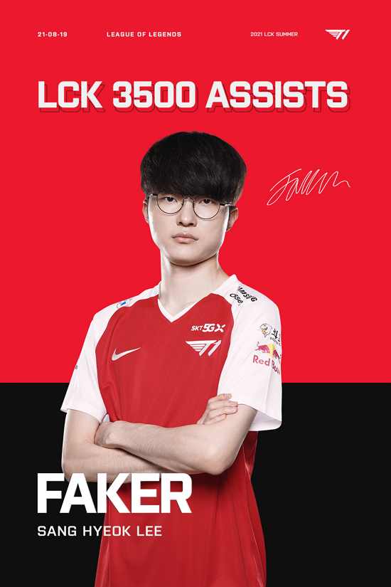 '페이커' 이상혁, LCK 3번째 3500어시 달성…'대기록은 계속된다' - 나무뉴스