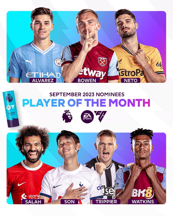 '4경기 6골' 손흥민 수상 확정?…EPL '9월 이달의 선수' 사전유출 화제 - 나무뉴스