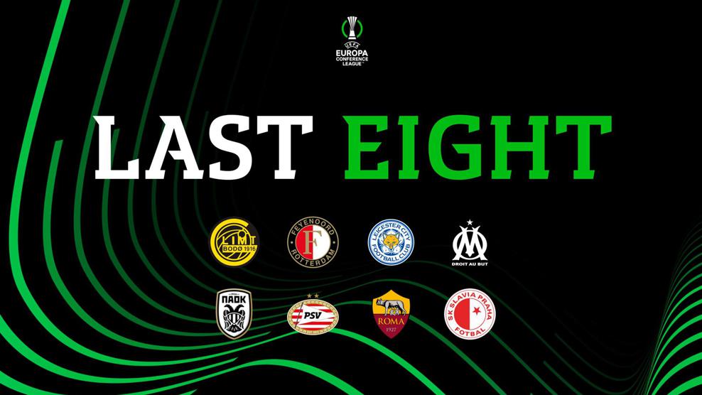 레스터vs아인트호벤, 로마vs보되/글림트...UECL 8강 대진표 확정 (엑스포츠뉴스) - 나무뉴스