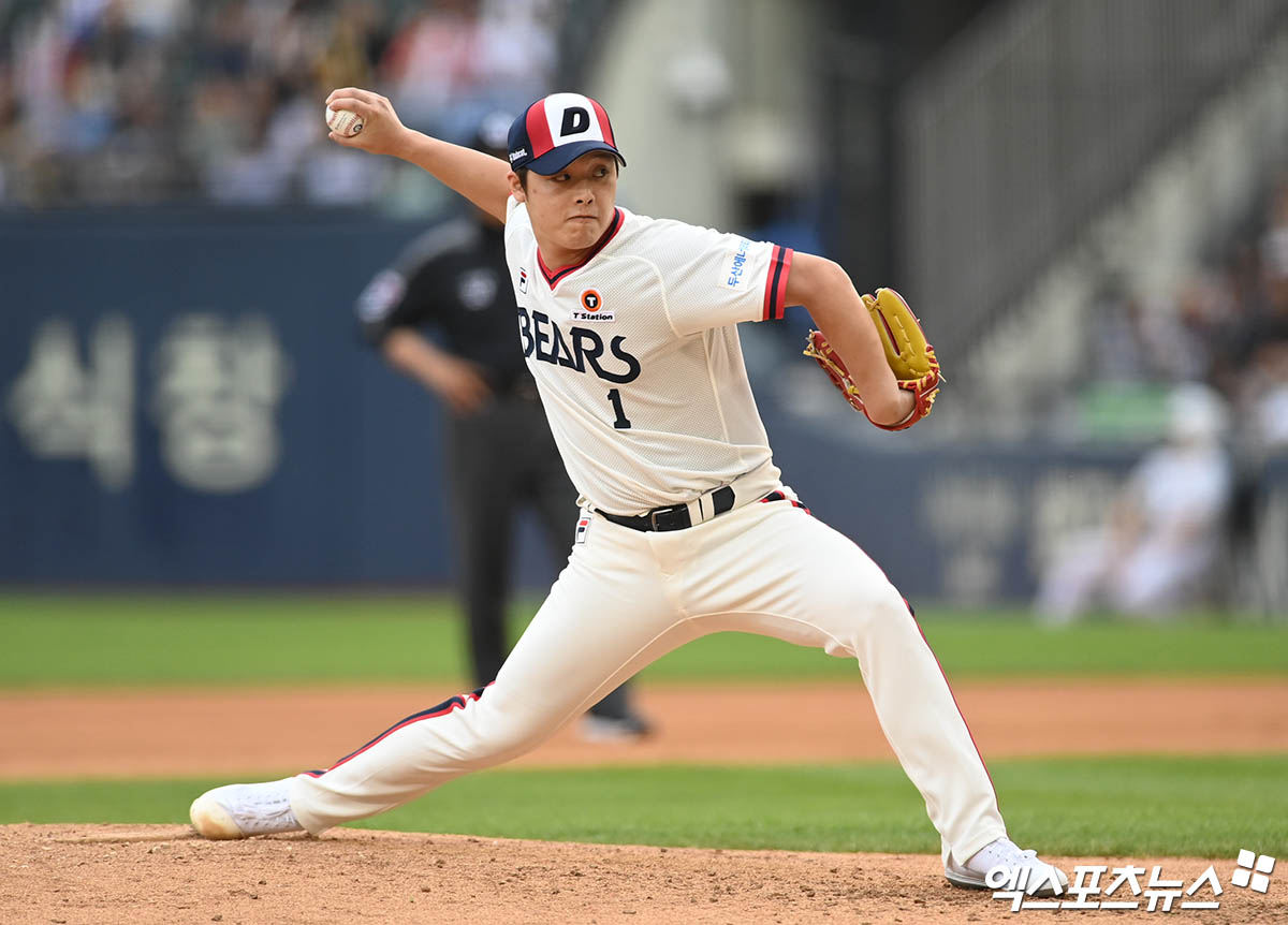 SSG-KIA와 격돌 앞두고 박치국 이탈, 비상 걸린 두산 불펜 (엑스포츠뉴스) - 나무뉴스