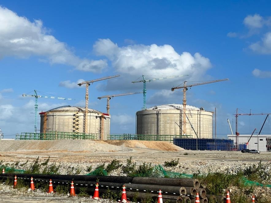 높이 55m·지름 88m 거대 LNG 탱크…SK가스 미래 비전 담는다 (연합뉴스) - 나무뉴스