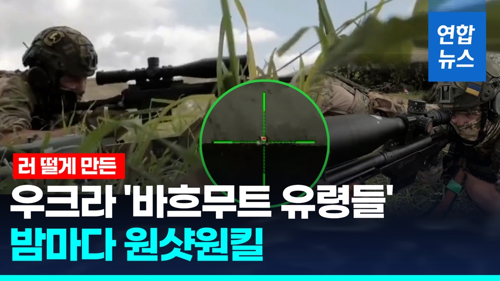 [영상] 러시아군의 악몽, 우크라 '바흐무트 유령들' "밤마다 원샷원킬" (연합뉴스) - 나무뉴스