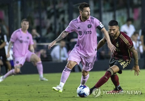 인터 마이애미 '축신' 효과 제대로…메시 2G 1AS로 애틀랜타 2-0 격파→6연속 무승에서 2연승으로 (엑스포츠뉴스) - 나무뉴스
