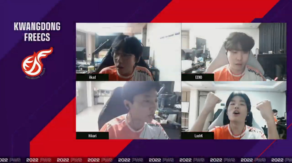 'KDF가 해냈다!' 광동, DK 추격 뿌리치고 1위 수성 [PWS GF] - 나무뉴스