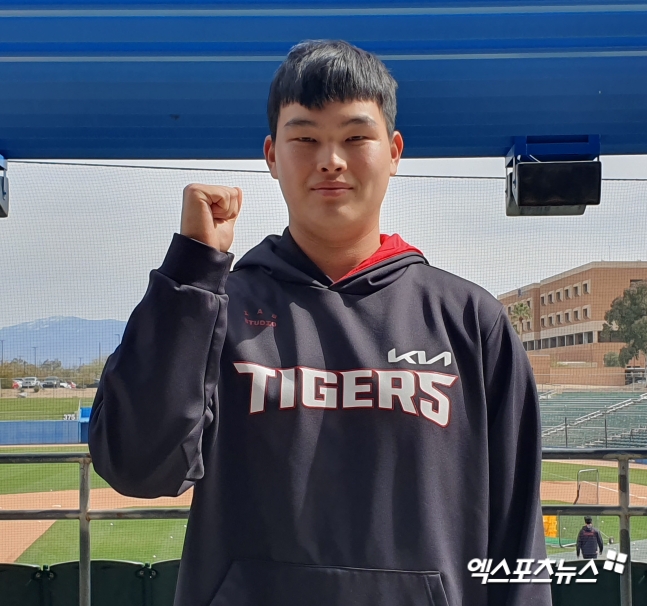 1년 만에 5km 증가…KIA 좌완 풍년, '148km 비밀병기' 뜬다 [애리조나 인터뷰] (엑스포츠뉴스) - 나무뉴스