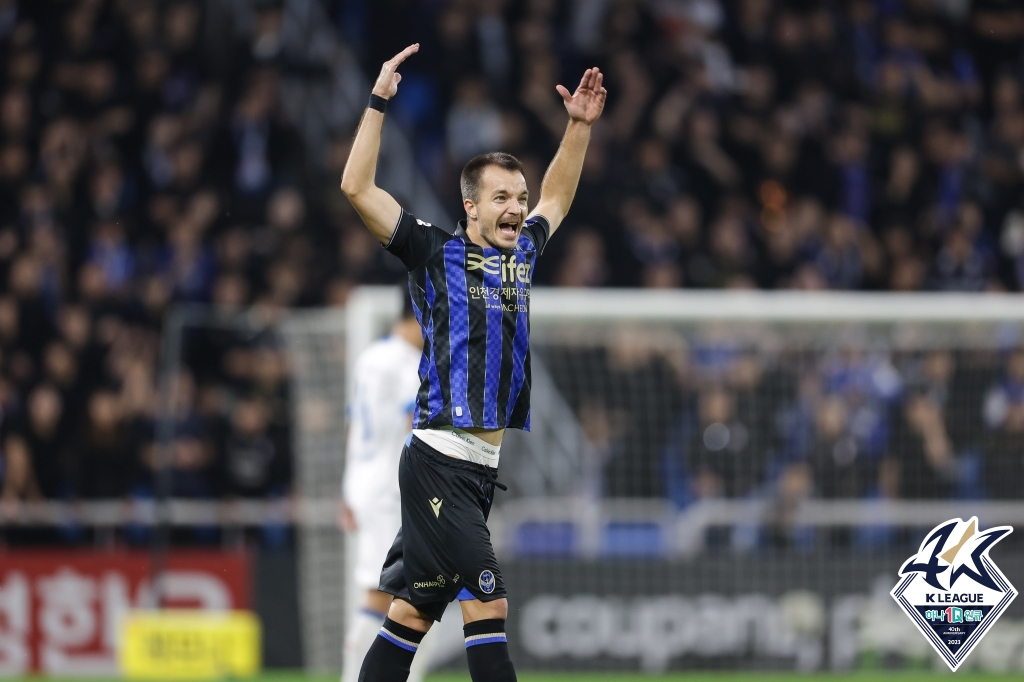 '창단 첫 ACL 본선 홈 경기' 인천, 카야전 선발 명단 발표...무고사-제르소 출격 [ACL 라인업] (엑스포츠뉴스) - 나무뉴스