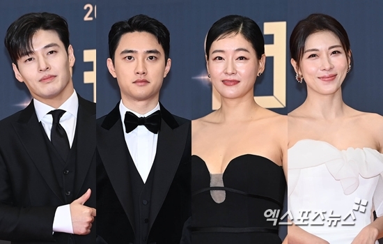 강하늘·도경수·박진희·하지원, 최우수상 수상 [KBS 연기대상] - 나무뉴스