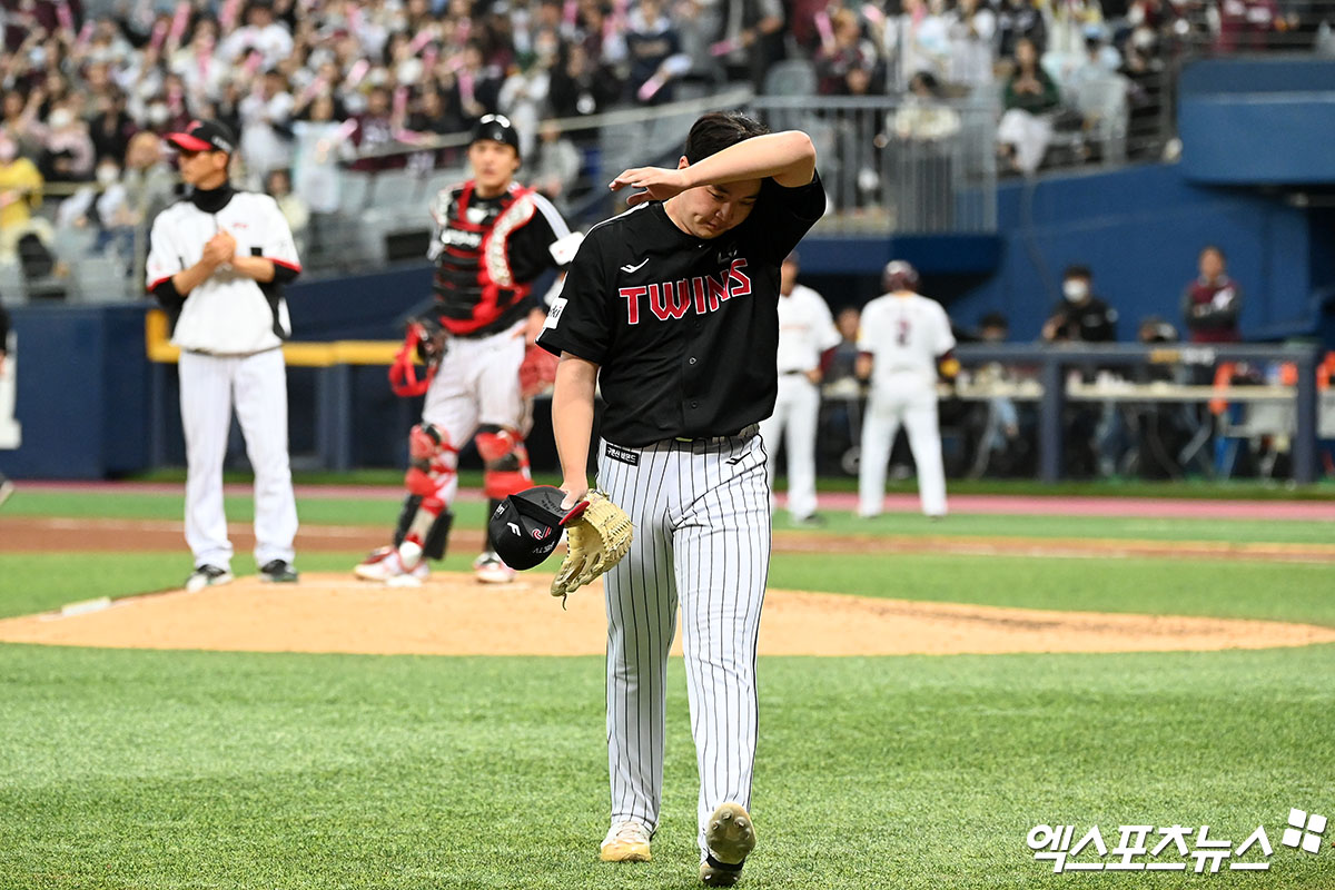 '최원태 6이닝 1실점+151km' 키움, LG 2-1로 꺾고 전날 패배 설욕 [고척:스코어] (엑스포츠뉴스) - 나무뉴스