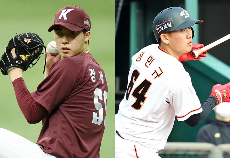 155km/h 장재영 VS 받아치는 정민규 [대전:포인트] (엑스포츠뉴스) - 나무뉴스